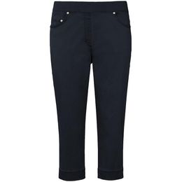 Brax - ProForm Slim-Caprihose Modell Pamina Capri, blau, Gr. 19 - Baumwolle