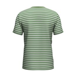 Fynch-Hatton Herren T-Shirtavocado, Gr. L, gestreift, Web, Obermaterial: 100% Baumwolle, Shirts, mit Logo Stickerei