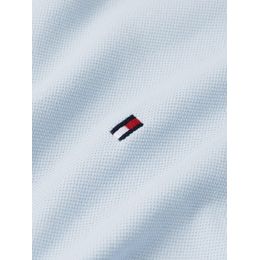 Tommy Hilfiger Herren Poloshirt "1985 SLIM POLO mit Piqu&eacute;-Struktur und Stickerei", blau, Basic, Gr. XXL, Piqu&eacute;, Obermaterial: 96% Baumwolle, 4%