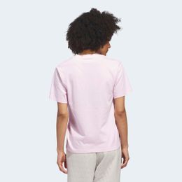Damen T-Shirt "SUMMER SLIDE GRAPHIC MIT V-AUSSCHNITT"clear pink, Gr. S, adidas Sportswear, Obermaterial: 100% Baumwolle, Shirts