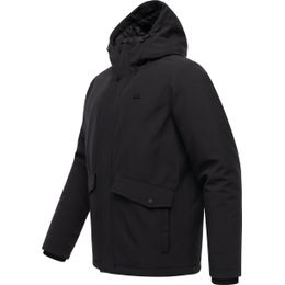 Ragwear Herren Funktionsjacke "Shellis YOUMODO"schwarz, Gr. XL, Softshell, Obermaterial: 96% Polyester, 4% Elasthan. Innenfutter: 100% Polyester.