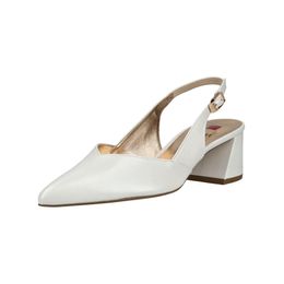 H&ouml;gl Pumps H&Ouml;GL "H&ouml;gl Pumps Glattleder", Damen, Gr. 39, wei&szlig;, Glattleder, Schuhe Pumps