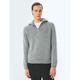 KOTON Pullover Herren Gr&ouml;&szlig;e S grau