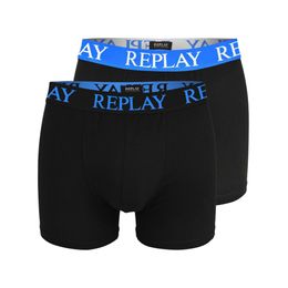 Replay Boxershorts Herren Gr&ouml;&szlig;e L blau