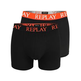 Replay Boxershorts Herren Gr&ouml;&szlig;e S orange