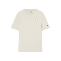 Champion Authentic Athletic Apparel T-Shirt Herren Gr&ouml;&szlig;e M beige / dunkelbeige / orange / wei&szlig;