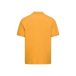 Camel Active Herren Poloshirt, gelb, Gr. L, bestickt, unifarben, Piqu&eacute;, Obermaterial: 100% Baumwolle, Shirts, normale Passform, kurze &Auml;rmel,