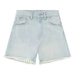 Cars Jeans M&auml;dchen Jeansshorts "Shorts SARRAH", blau, Gr. 16, unifarben, Denim/Jeans, Obermaterial: 100% Baumwolle, Jeans, aus Baumwolle, kurze