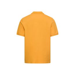 Camel Active Herren Poloshirt, gelb, Gr. XXXL, bestickt, unifarben, Piqu&eacute;, Obermaterial: 100% Baumwolle, Shirts, normale Passform, kurze &Auml;rmel,