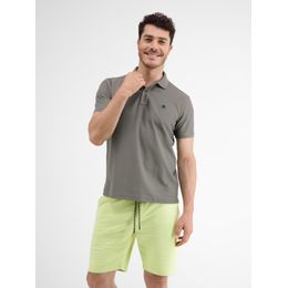 Lerros Herren Poloshirt "Poloshirt mit COOL & DRY Funktion in Piqu&eacute;-Qualit&auml;t"basalt grau, Gr. M, 60% Baumwolle, 40% Polyester, Shirts, Atmungsaktiver