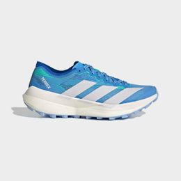 adidas terrex Damen Trailrunningschuh "AGRAVIC SPEED 2", Gr. 40blau burst, dash grau, lime burst, Synthetik, Textil, Schuhe