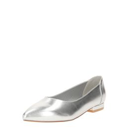 ABOUT YOU Ballerina 'Joline' Damen Gr&ouml;&szlig;e 38 silber Sommerschuhe
