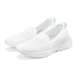 Lascana Damen Slipper "Halbschuh, Sneaker, Slip-On-Sneaker", Gr. 37, wei&szlig;, Obermaterial: 100% Textilmaterial. Decksohle: 100% Textilmaterial. Futter: