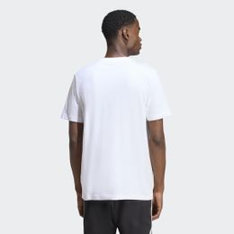 Herren T-Shirt "M MOS STAMPS T", wei&szlig;, Gr. M, adidas Sportswear, Obermaterial: 100% Baumwolle, Shirts