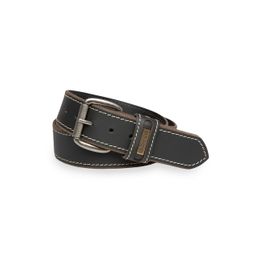 CAMP DAVID Herren Lederg&uuml;rtel, schwarz, Gr. 90, Leder, G&uuml;rtel, mit verstellbarer Weite