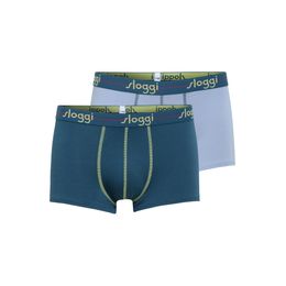 Sloggi Retro Boxer ' Blue Start ' Herren Gr&ouml;&szlig;e M blau / grau