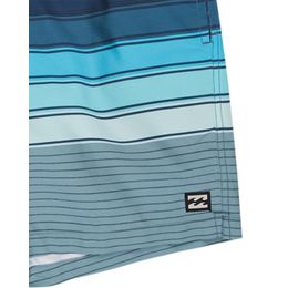 Billabong Herren Boardshorts "All Day Stripe Layback", blau, Gr. M, Obermaterial: 100% Polyester., Hosen
