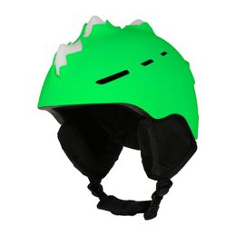 Crazy Safety Helmet 'Bone Spike' boy Green size L