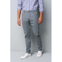 MEYER Herren Chinos "Chino", grau, Gr. 38, unifarben, 97% Baumwolle, 3% Elasthan, Hosen, M5 Serie, sportliche Five Pocket