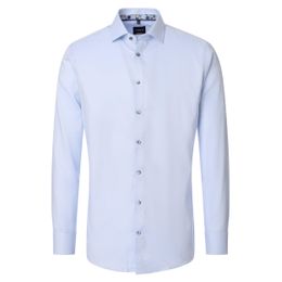 Businesshemd Venti "Venti Businesshemd uni", Herren, Gr. 38, Normalgr&ouml;&szlig;en, hellblau, 100% Baumwolle, unifarben, schmal, Hemden