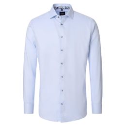 Businesshemd Venti "Venti Businesshemd uni", Herren, Gr. 38, Normalgr&ouml;&szlig;en, hellblau, 100% Baumwolle, unifarben, schmal, Hemden