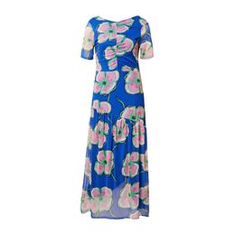 Warehouse Kleid Damen Gr&ouml;&szlig;e 34 kobaltblau / jade / pink / schwarz Sommerkleid