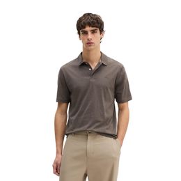 Marc O'Polo MARC O'POLO Damen Poloshirt "aus weicher Bio-Baumwolle"schwarz nickle, Gr. XL, unifarben, Obermaterial: 100% Baumwolle, Shirts