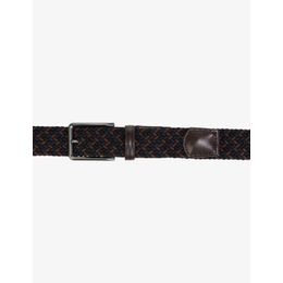 Brax Herren Lederg&uuml;rtel "Style HERRENG&Uuml;RTEL", braun, Gr. 90, Elasthan, Kunstfaser, G&uuml;rtel
