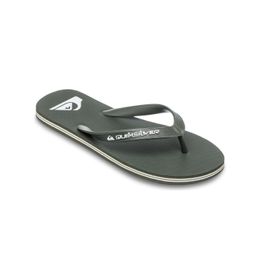 Quiksilver Herren Sandale "Molokai Core", Gr. 10khaki, Obermaterial: Synthetikmaterial / Au&szlig;ensohle: Moosgummi., Schuhe