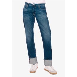 Damen Bequeme Jeans "200/50", blau, Gr. 26, Le Temps Des Cerises, 98% Baumwolle, 2% Elasthan, Jeans, im angesagten Boyfriend-Stil