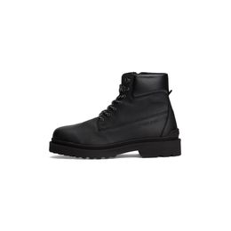 Tommy Jeans Schn&uuml;rboots Herren Gr&ouml;&szlig;e 42 schwarz
