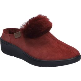 Josef Seibel Damen Hausschuh "Tara 05, carmin", Gr. 39, rot, Obermaterial: 100% Lammfell LF., Schuhe