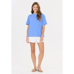 ENDURANCE ATHLECIA ATHLECIA Damen T-Shirt "Lexy", blau, Gr. 42, unifarben, 95% Baumwolle, 5% Elasthan, Shirts, in atmungsaktiver Qualit&auml;t