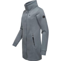 Ragwear Damen Sweatjacke "Letrice Bonded", grau, Gr. XS, Sweatware, Obermaterial: 100% Polyester. Innenfutter: 100% Polyester, Sweatjacken, Elegante