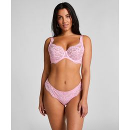 Hunkem&ouml;ller HUNKEM&Ouml;LLER Damen Hipster "Daisy Brazilian", Gr. S, rosa, 89% Polyamid, 11% Elasthan, Unterhosen