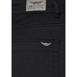 Arizona Damen Bootcut-Jeans "Shaping", schwarz, Basic, Gr. 76, Jeans, Obermaterial: 72% Baumwolle, 26% Polyester, 2% Elasthan, Jeans, elastische