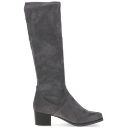 Caprice Damen Stiefel "Caprice Stiefel Lederimitat", Gr. 38, grau, Lederimitat, Schuhe