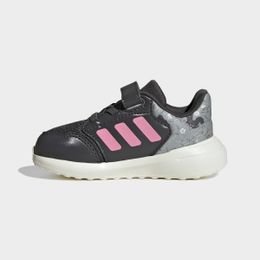 M&auml;dchen Sneaker "TENSAUR RUN 3.0 F&Uuml;R BABYS UND KLEINKINDER", adidas Sportswear, Gr. 27, grau, Synthetik, Textil, Schuhe, f&uuml;r Kinder, mit