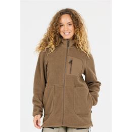 WHISTLER Damen Fleecejacke "Felis"hellbraun, Gr. 46, mehrfarbig, 100% Polyester, Jacken, aus atmungsaktivem Material