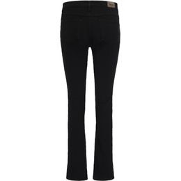 Mustang Damen Slim-fit-Jeans "Rebecca", schwarz, Gr. 32, Denim/Jeans, Obermaterial: 65% Baumwolle, 31% Polyester, 4% Elasthan, Jeans