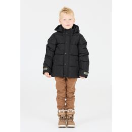 ZIGZAG Kinder Outdoorjacke "Lusano", schwarz, Gr. 98, unifarben, 100% Polyester, Jacken, mit reflektierenden Elementen