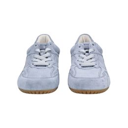 Gabor COMFORT Damen Sneaker "Gabor Comfort Sneaker Leder", Gr. 38, grau, Leder, Schuhe