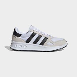 Herren Sneaker "RUN 84", adidas Sportswear, Gr. 43, wei&szlig;, Leder, Synthetik, Textil, Schuhe, inspiriert vom Design des adidas LA Trainer
