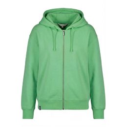 alife and kickin ALIFE & KICKIN Damen Sweatjacke "Damen LivAK A"gr&uuml;n apple, Gr. L, 60% Baumwolle, 40% Polyester, Sweatjacken
