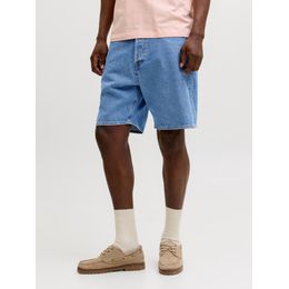 Jack & Jones JACK & JONES Herren Jeansshorts "JJITONY JJORIGINAL SHORTS AM 460 SN"light blau washed, Gr. S, Abriebeffekte, Denim/Jeans, Obermaterial: 100%