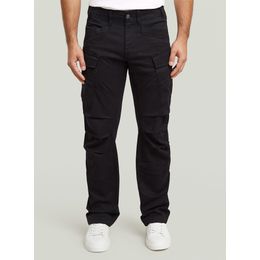 G-Star Raw G-STAR Damen Cargohose "3D Regular Straight Cargohose"dk schwarz gd, Gr. 31, Obermaterial: 50% Baumwolle, 48% Baumwolle, 2% Elasthan, Hosen