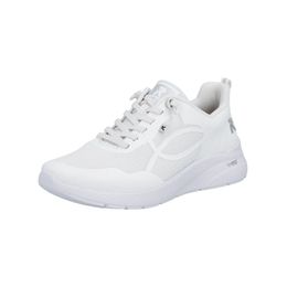 Rieker Damen Sneaker "Rieker Sneaker Textil", Gr. 38, wei&szlig;, Textil, Schuhe