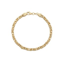 Firetti Damen Armband "Schmuck Geschenk Silber 925 Armschmuck Armband K&ouml;nigskette", 21, Silber 925 (Sterlingsilber), gold, Silber 925