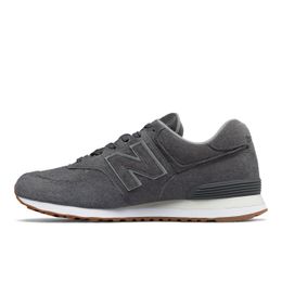 New Balance Herren Sneaker "ML574", Gr. 37, grau, Leder, Textil, Schuhe