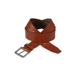 BOSS Herren Lederg&uuml;rtel "Joris Sz40", braun, Gr. 85, unifarben, Leder, G&uuml;rtel, mit Logo auf der Dornschlie&szlig;e